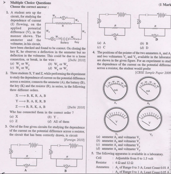 Cbse Papers Questions Answers Mcq Cbse Class 10 Physics Hot Sex Picture