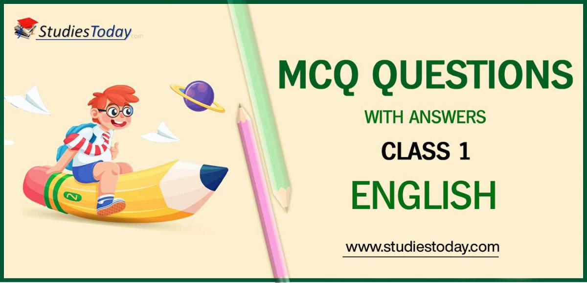 MCQs Class 1 English with Answers PDF Download