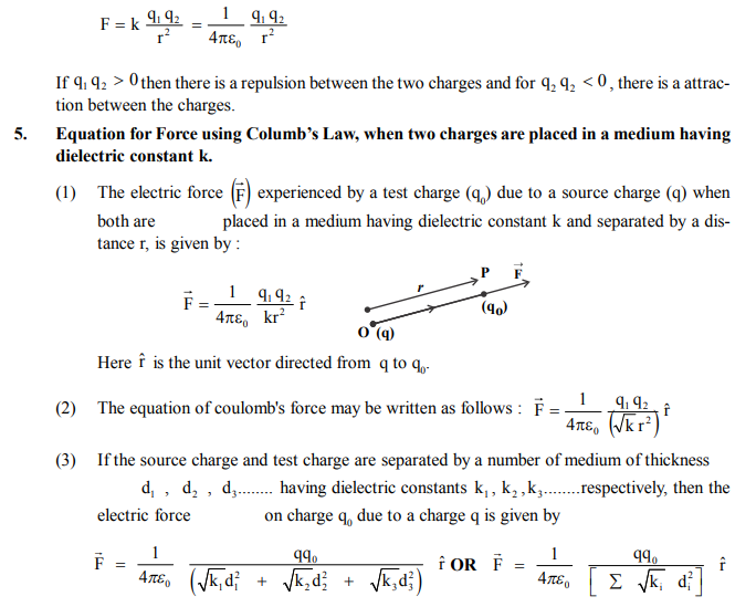 NEET UG Physics Electrostatics MCQs, Multiple Choice Questions for Physics