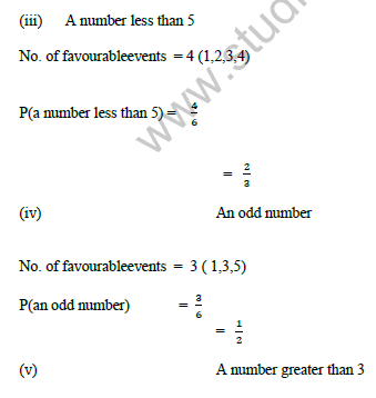 CBSE Class 10 Probability