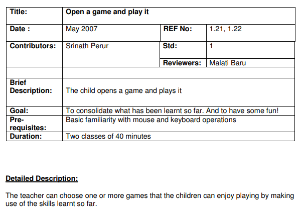 CBSE Class 1 Computer Science Open A Game And Play It Notes CBSE Class 1 Computer Science Open A Game And Play It Notes
