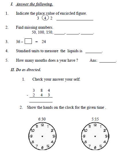 Cbse Class 3 Fractions Worksheets Fraction Worksheets Free Download 