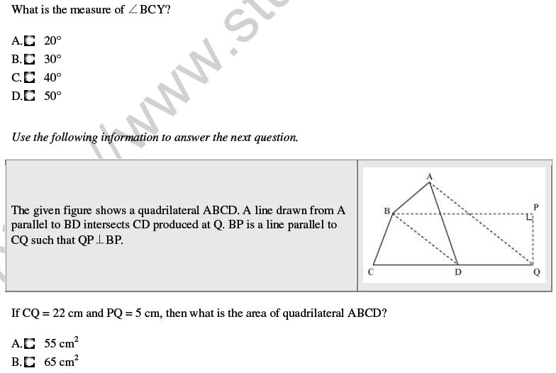 CBSE Class 9 Mathematics MCQs, Multiple Choice Questions for Mathematics