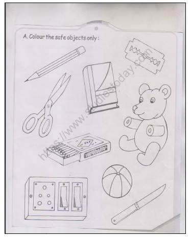 CBSE Class 1 EVS Revision Worksheet Set A