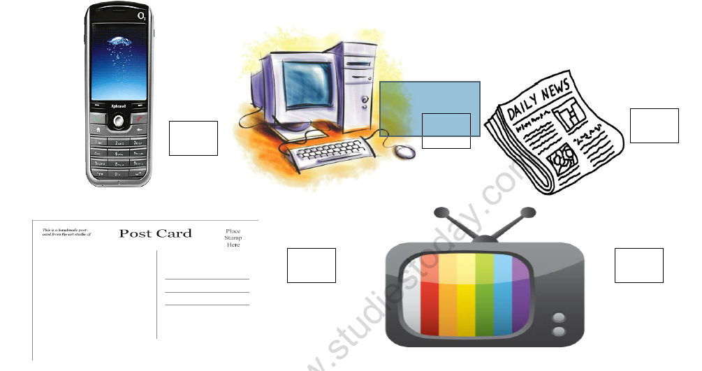 CBSE Class 1 EVS Means of Communication Worksheet