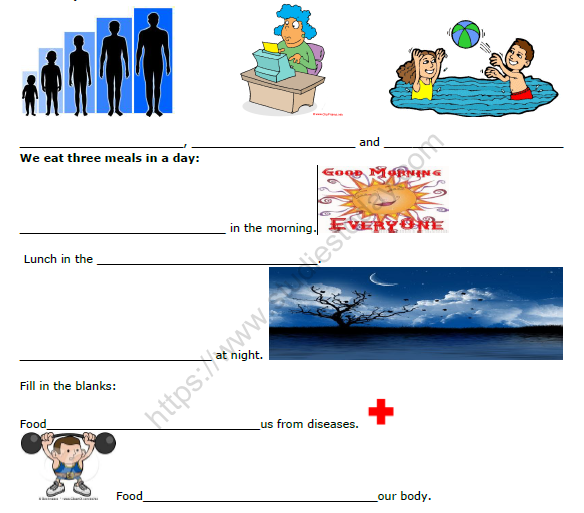 CBSE Class 1 EVS Revision Worksheet Set A