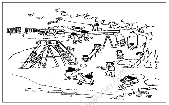 CBSE Class 1 English Composition Worksheet