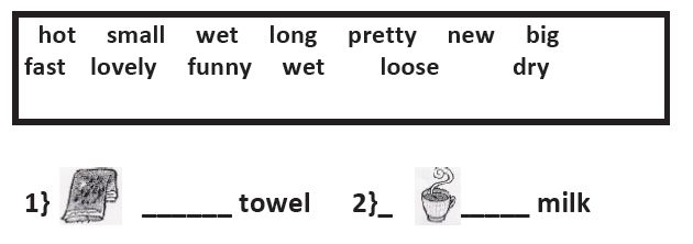 CBSE Class 1 English Revision Worksheet Set 1