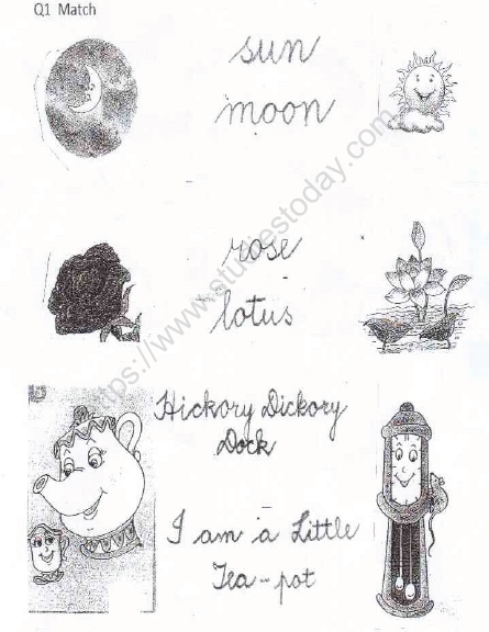 CBSE Class 1 GK Revision Worksheet Set B