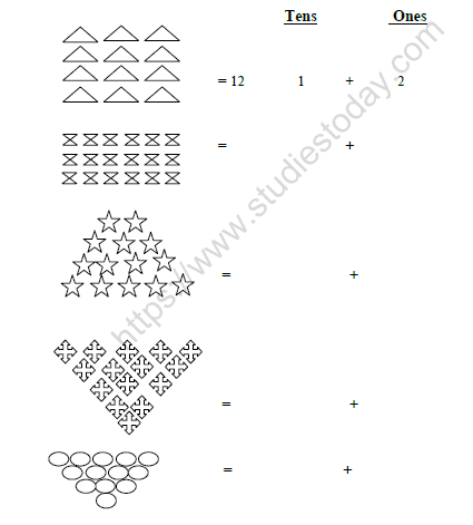 Numbers 10 To 20 Class 1 Mathematics Printable Worksheet Free PDF