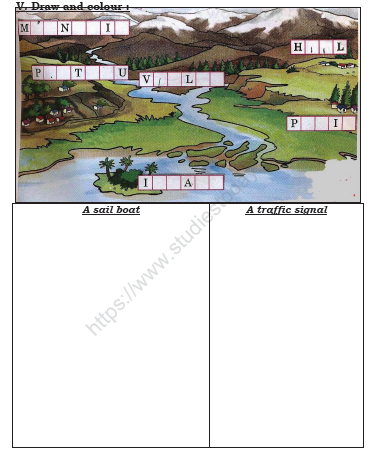 CBSE Class 2 EVS Revision Worksheet Set E