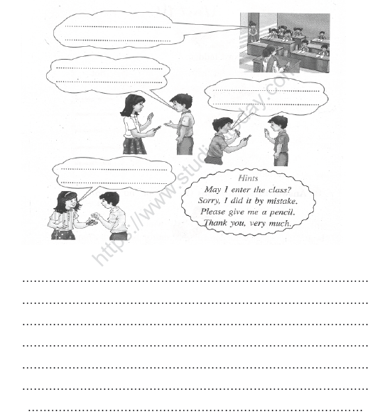 Storm In The Garden Class 2 English Printable Worksheet Free PDF