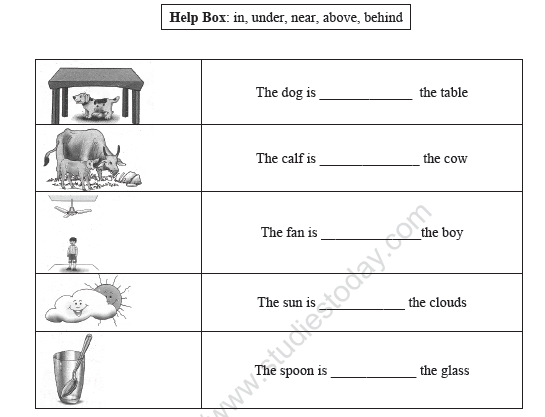 Storm In The Garden Class 2 English Printable Worksheet Free PDF