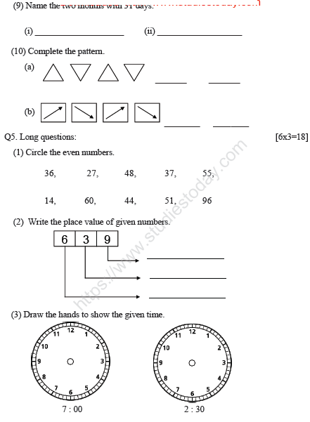 Cbse Class 2 Maths Numerals Worksheet Set B - vrogue.co Cbse Class 2 Maths Numerals Worksheet Set B - vrogue.co