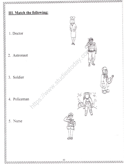 CBSE Class 2 EVS What To Wear Worksheet