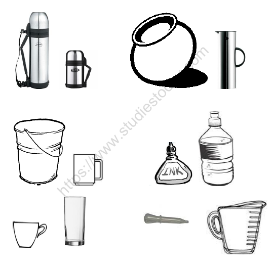 Jugs and Mugs Class 2 Mathematics Practice Worksheets PDF