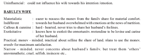 CBSE Class 10 English Literature Notes Set D