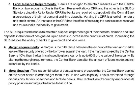 CBSE Class 12 Economics Money And Banking Notes