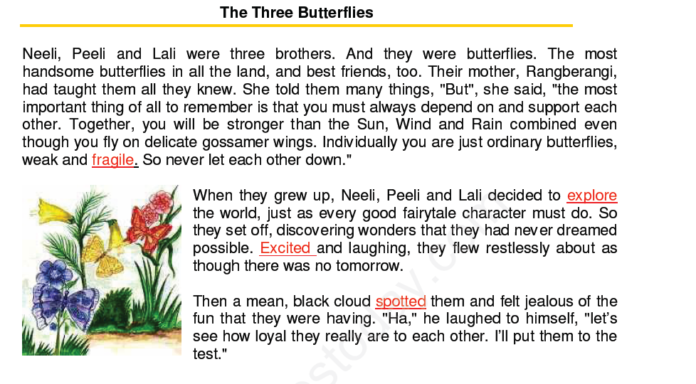 CBSE Class 2 English Write few lines Assignment