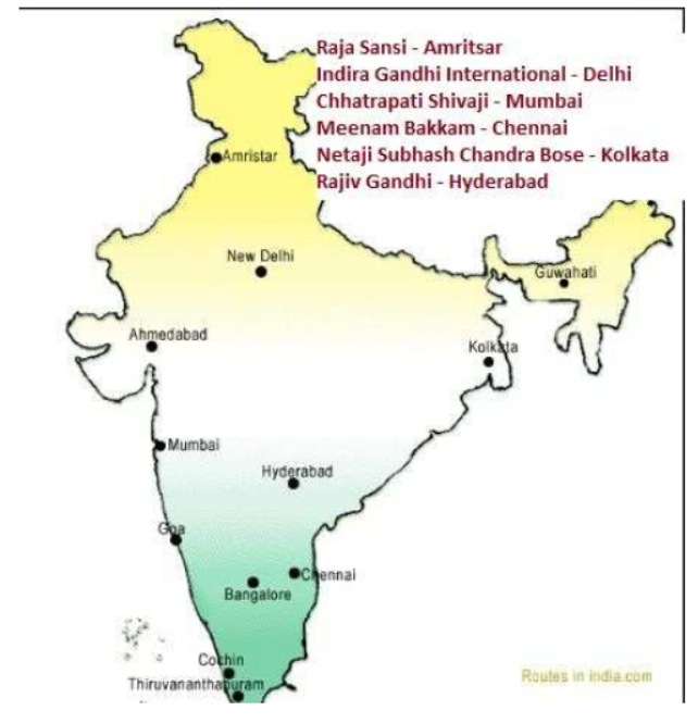 CBSE Class 10 Social Science Important Maps Of India