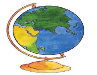 CBSE Class 5 Social Science The Globe The Model of The Earth Worksheet