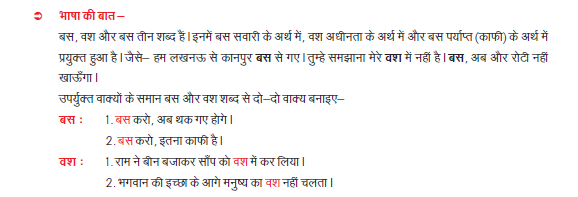 CBSE Class 8 Hindi Practice Worksheet Set E