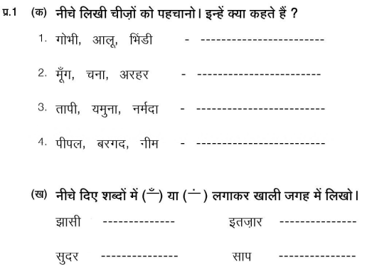 CBSE Class 2 Hindi Sample Paper Set N