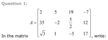 NCERT Class 12 Maths Solutions Matrices