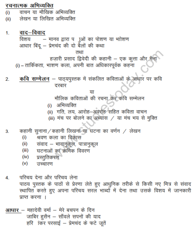 CBSE Class 9 Hindi B Syllabus 2009 2010 Term 2 Latest Syllabus For 