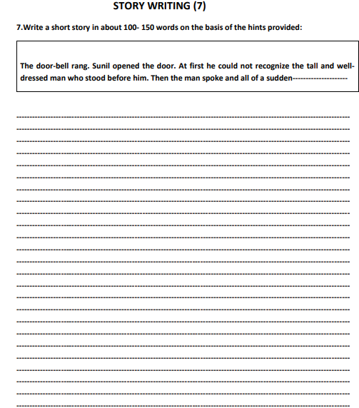 Tips For Story Writing Class 10 Cbse
